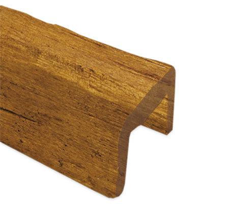 VIGA DECORATIVA IMITACIÓN MADERA REAL 20X13 MODERNO – HomeStar